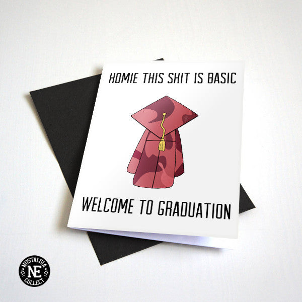 Congratulations Basic Graduation Card - Hip Hop Rap Graduation Card ...